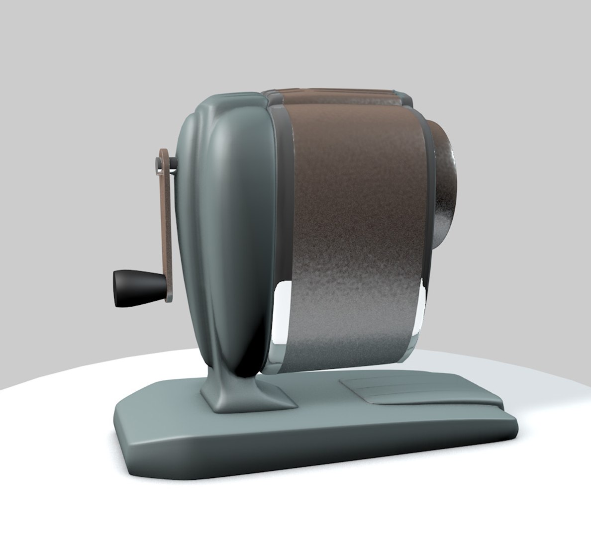 3d model pencil sharpener