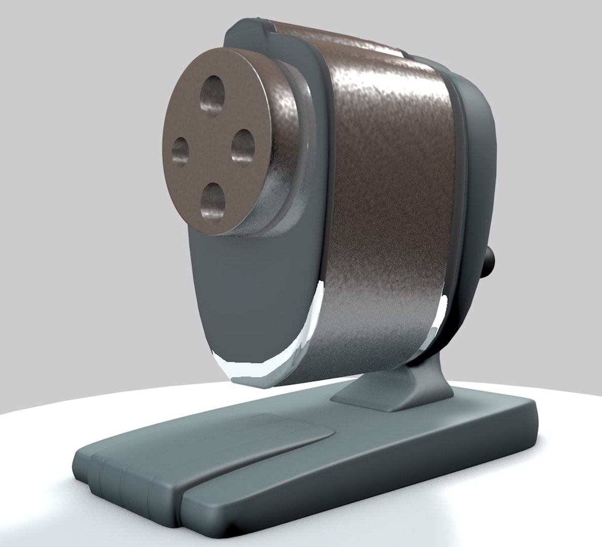 3d model pencil sharpener