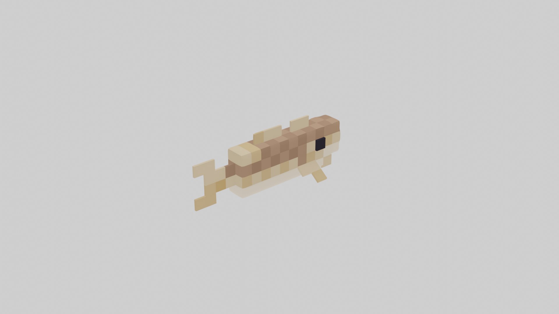 3D Model Minecraft Cod - TurboSquid 1978200