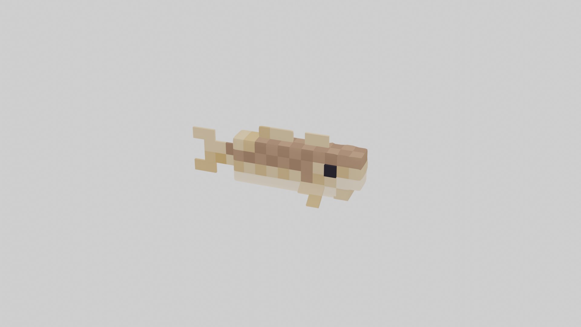 3D Model Minecraft Cod - TurboSquid 1978200
