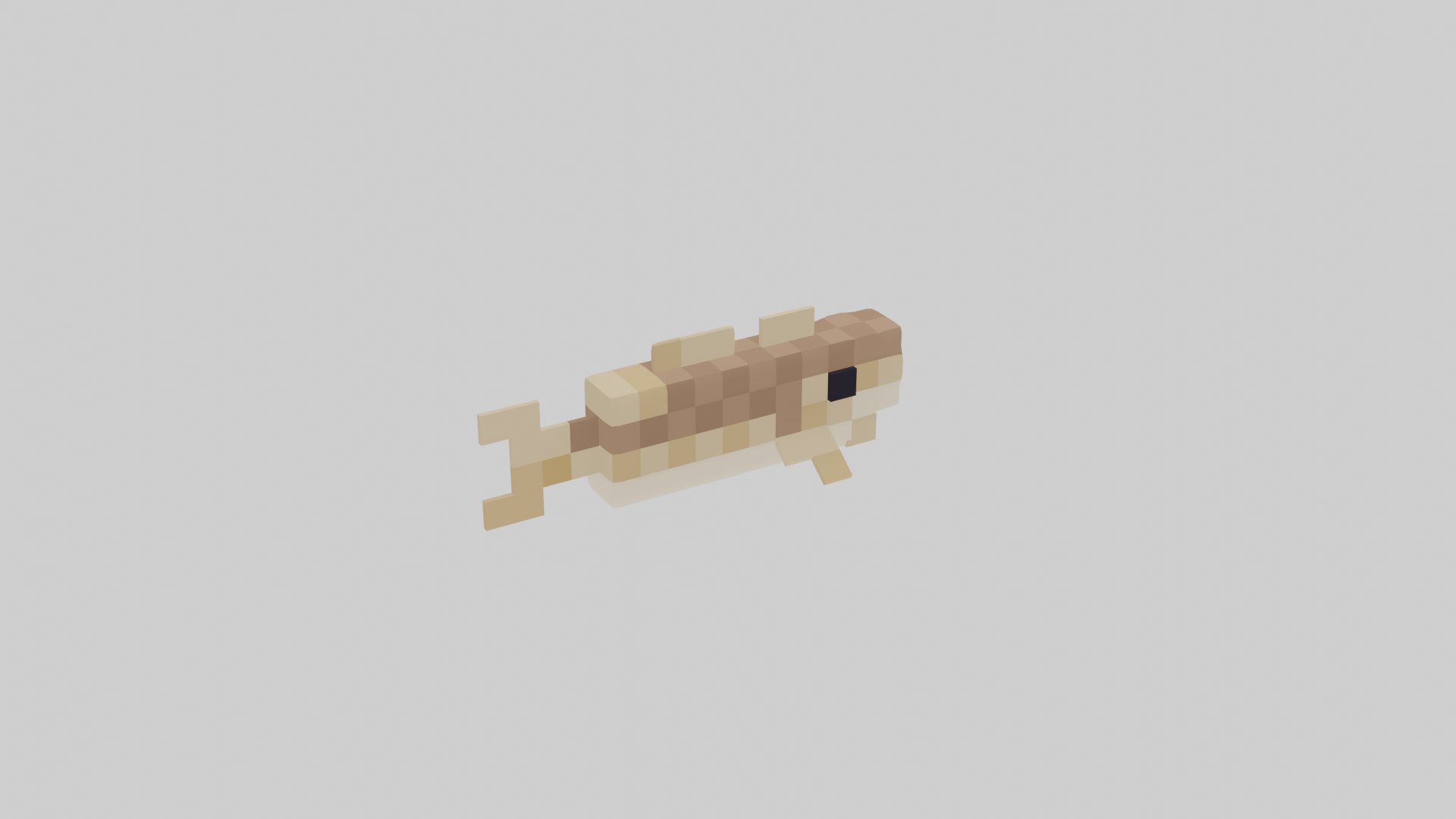 3D Model Minecraft Cod - TurboSquid 1978200