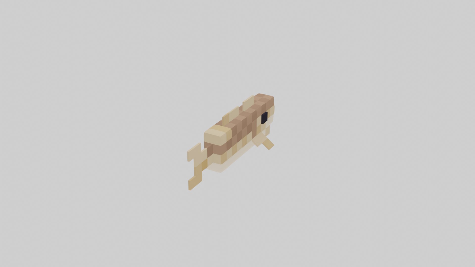 3D Model Minecraft Cod - TurboSquid 1978200