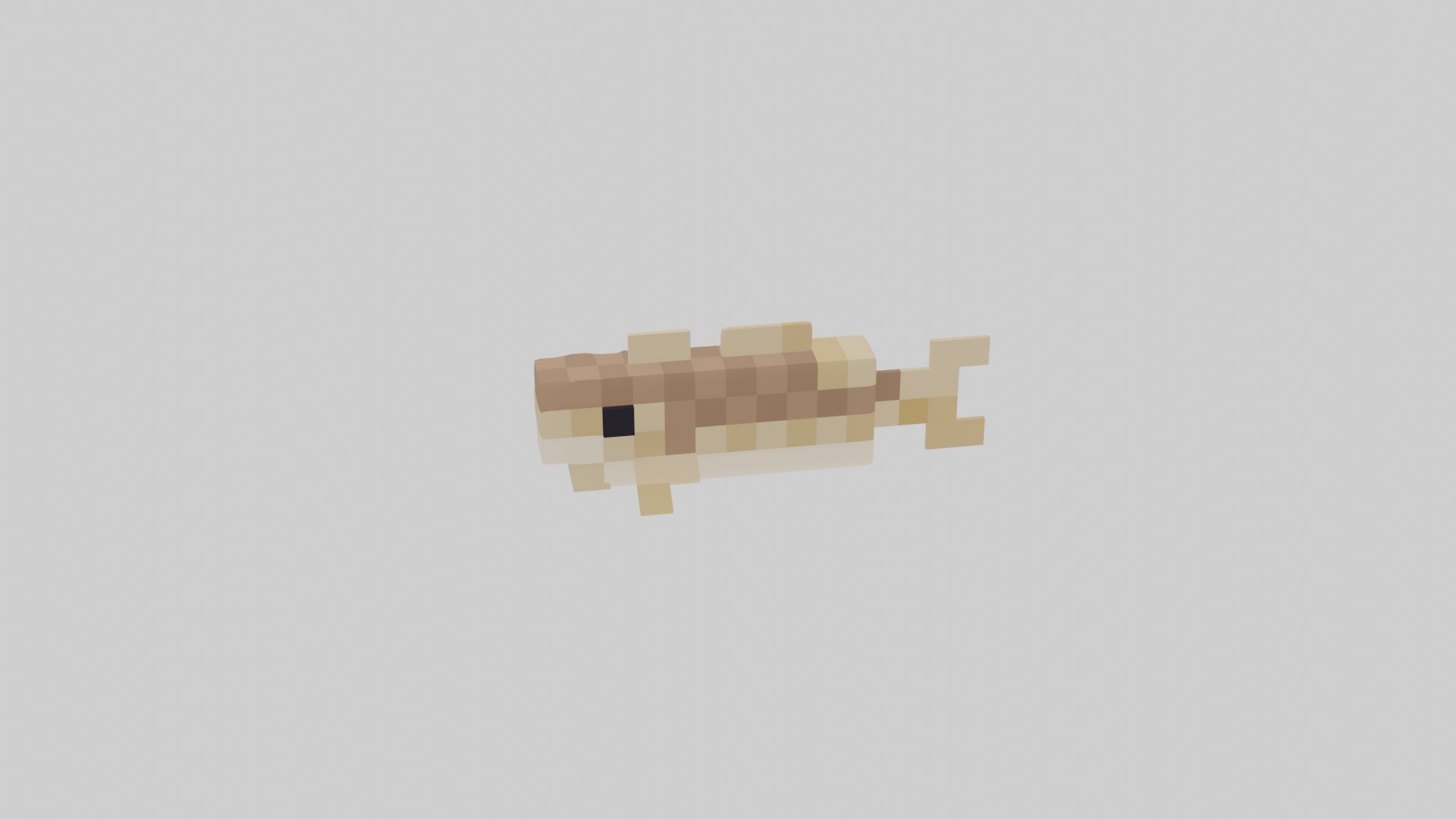 3D Model Minecraft Cod - TurboSquid 1978200