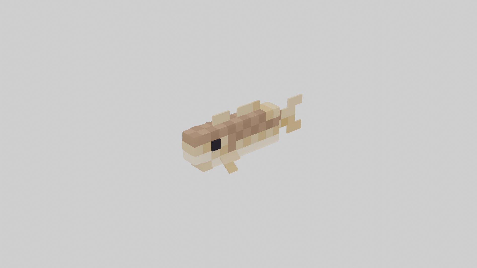 3D Model Minecraft Cod - TurboSquid 1978200