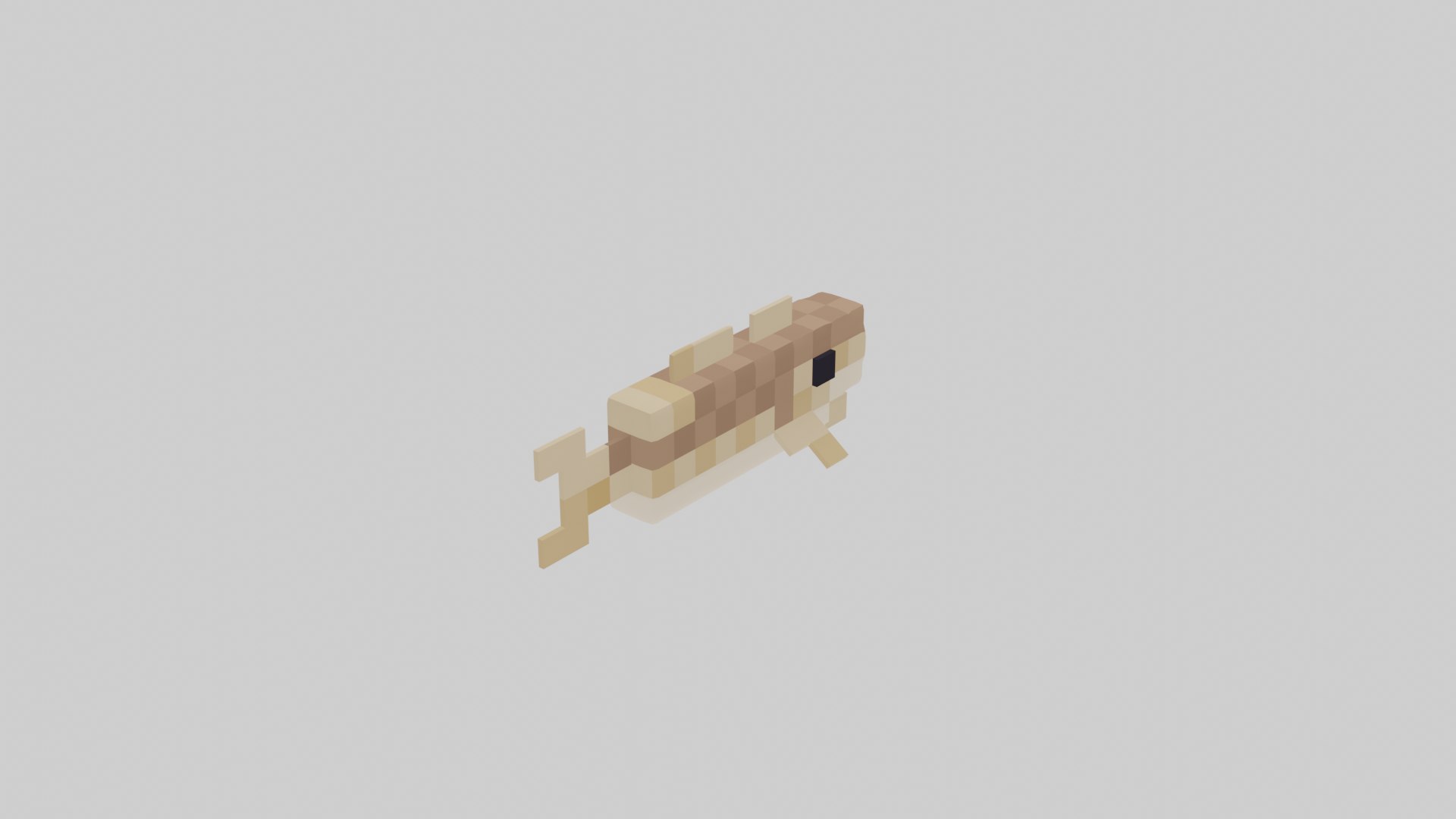 3D Model Minecraft Cod - TurboSquid 1978200