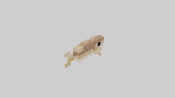 modelo 3d Bacalao Minecraft - TurboSquid 1978200