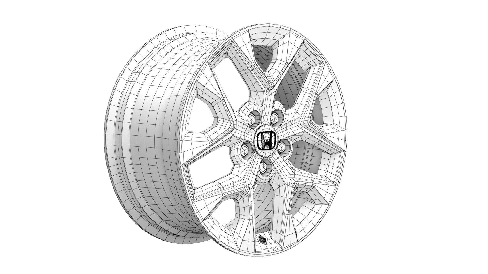 3D Model Honda Hrv Rim - TurboSquid 2111258