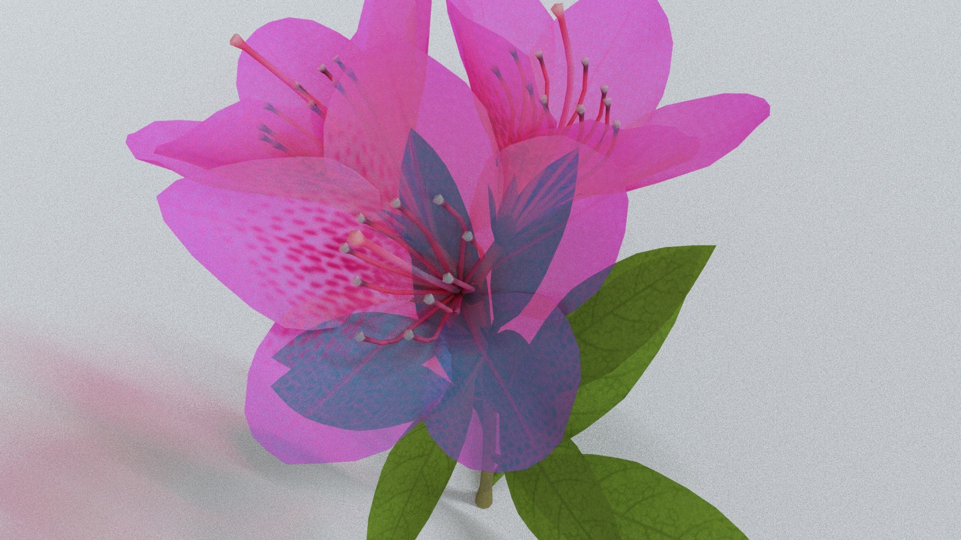 3D Laos Vegetation Azalea Model - TurboSquid 2278592