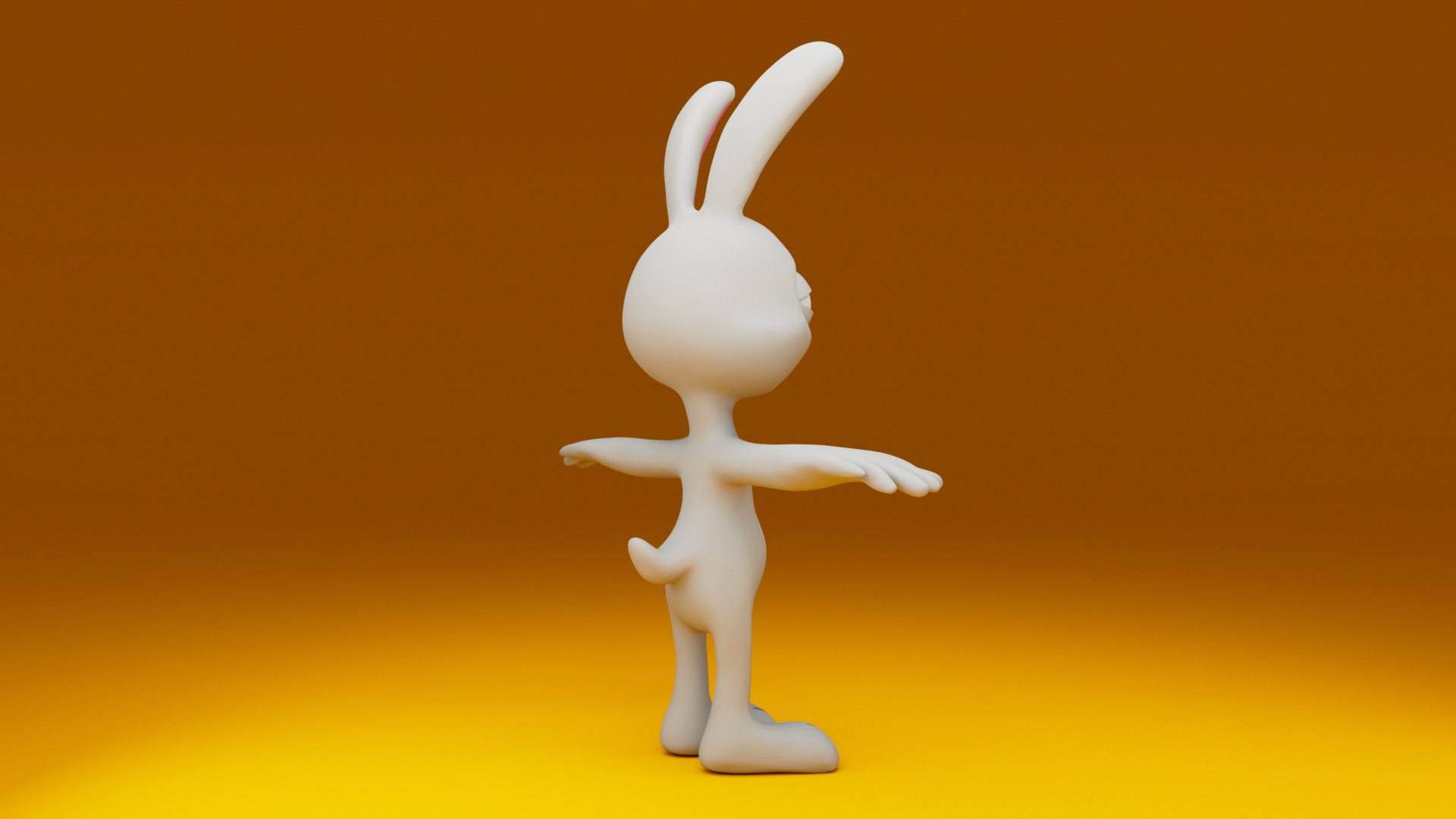 3D Stylized Cartoon Anthropomorphic Rabbit 3D Model - TurboSquid 2204492