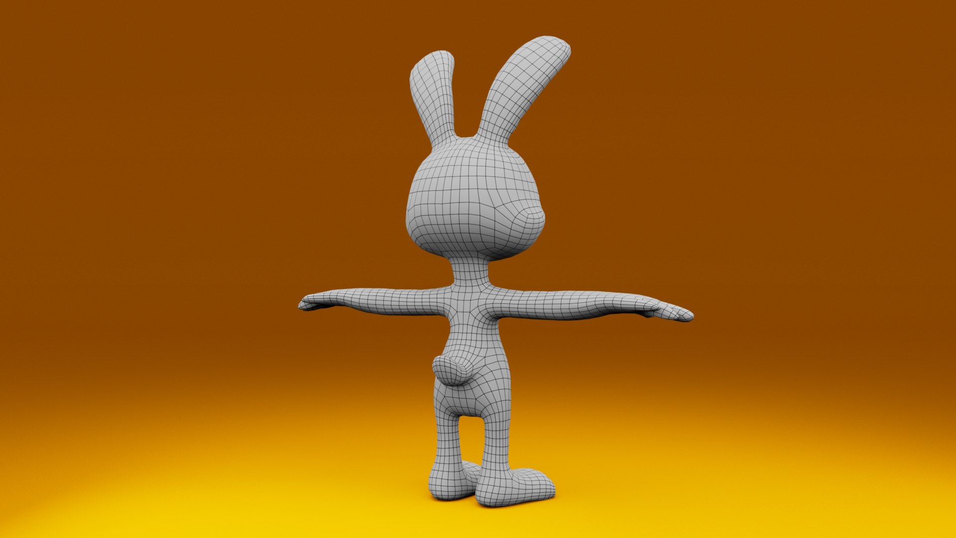 3D Stylized Cartoon Anthropomorphic Rabbit 3D Model - TurboSquid 2204492