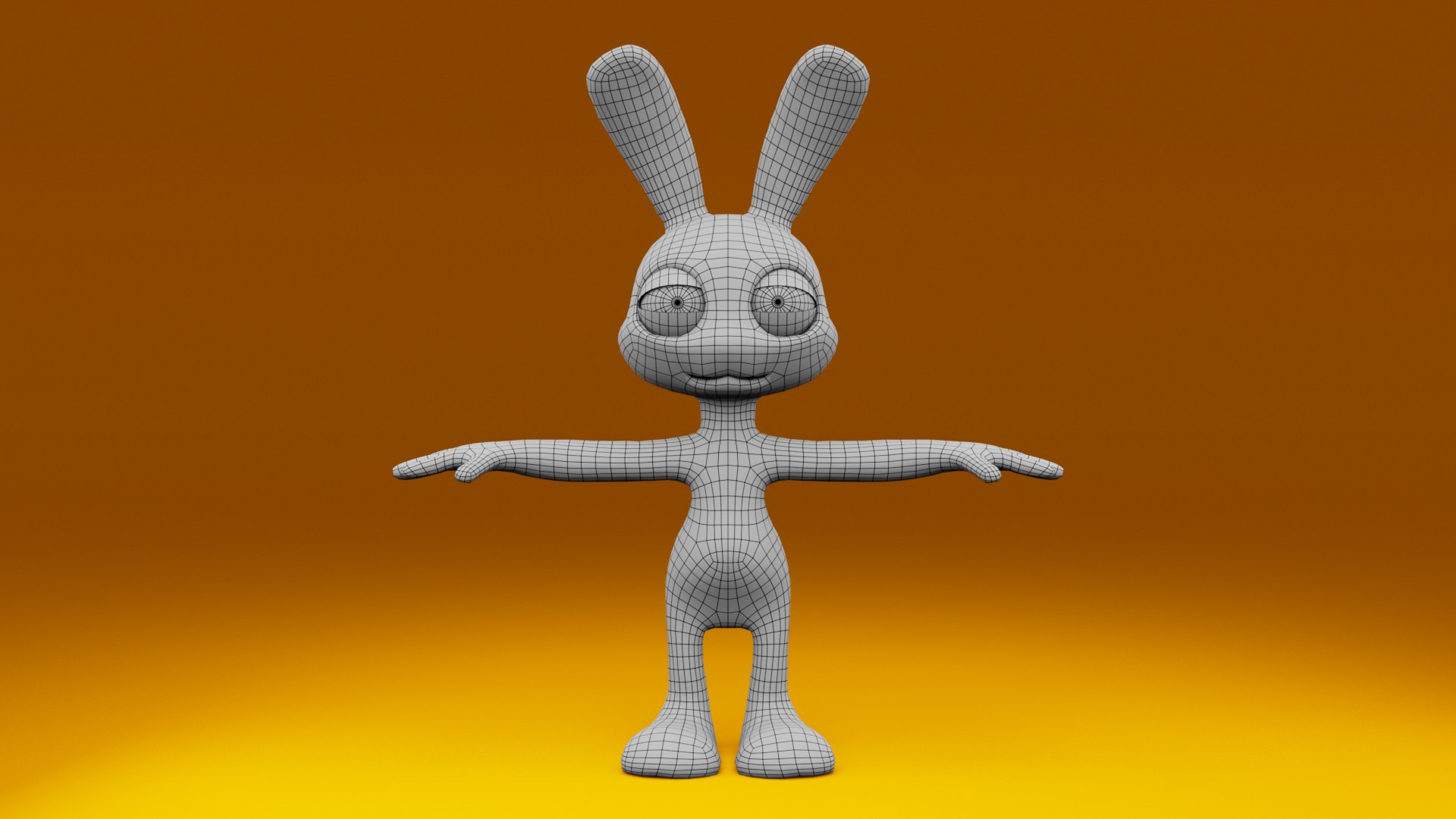 3D Stylized Cartoon Anthropomorphic Rabbit 3D Model - TurboSquid 2204492