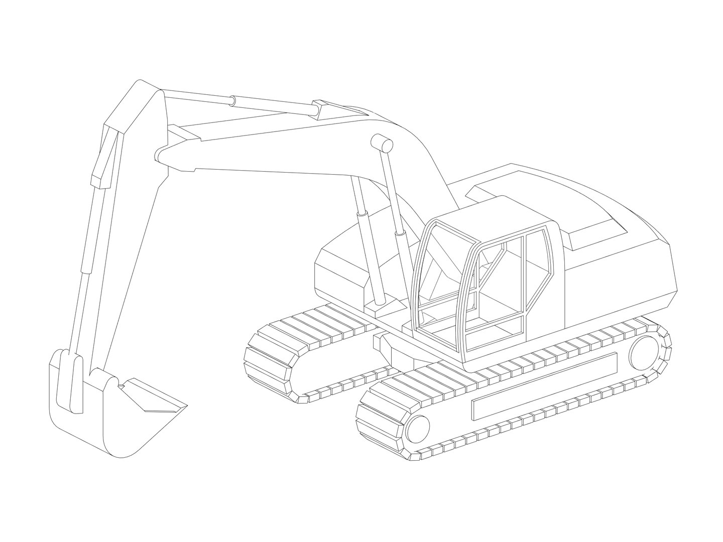 Parametric Excavator - Revit Family 3D - TurboSquid 1820260