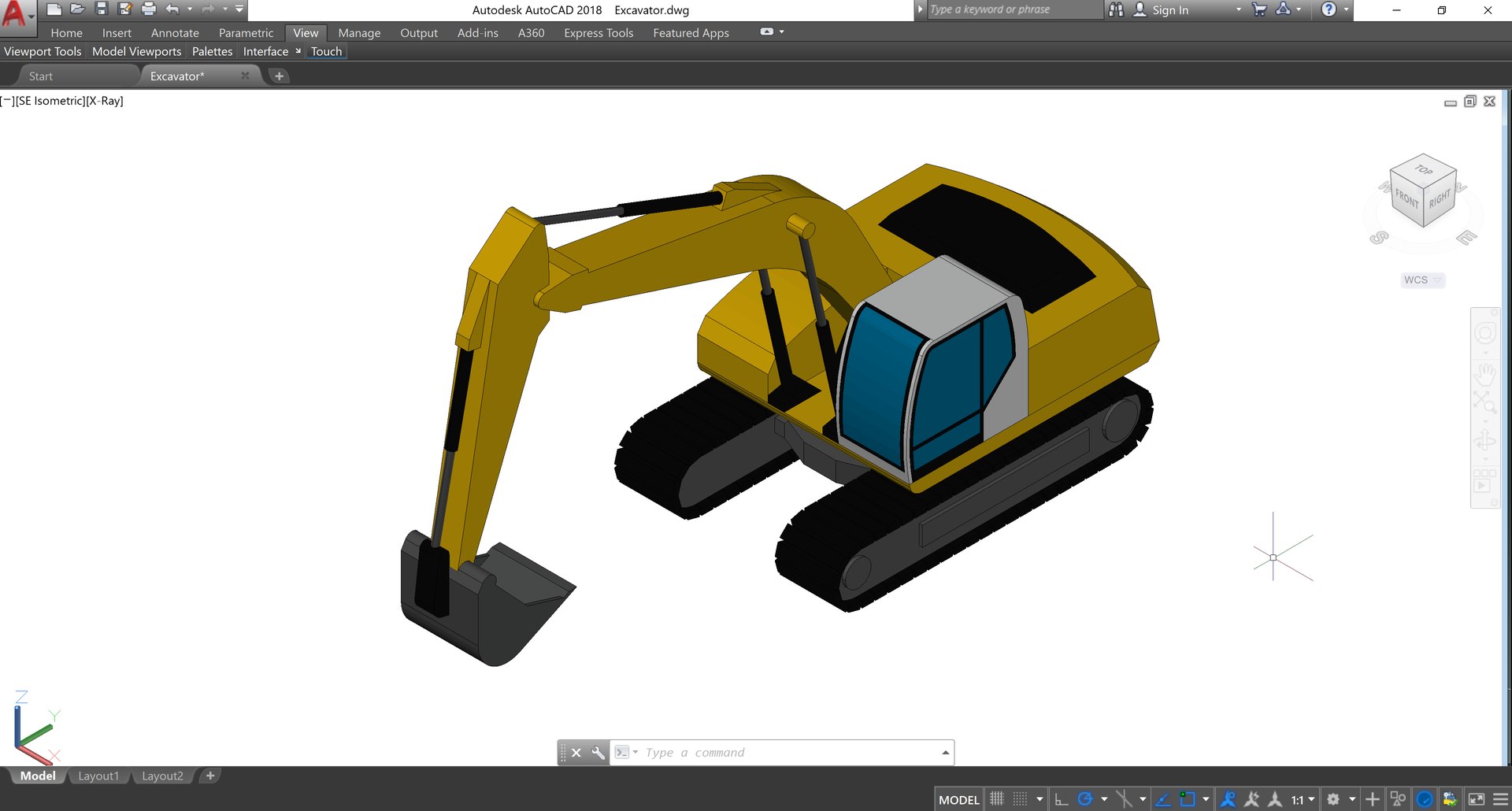 Parametric Excavator - Revit Family 3D - TurboSquid 1820260