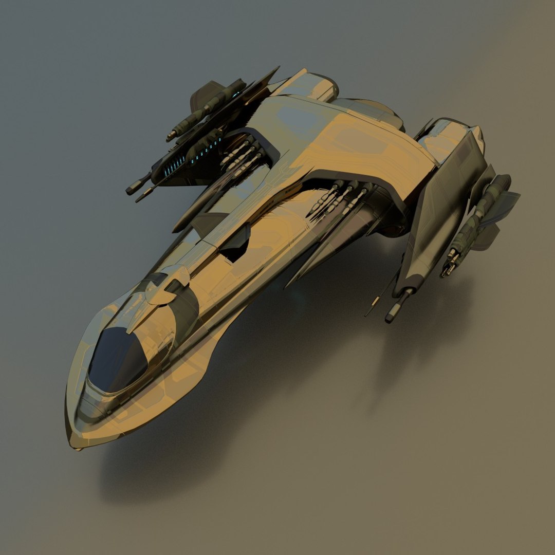 3d Model Gunship