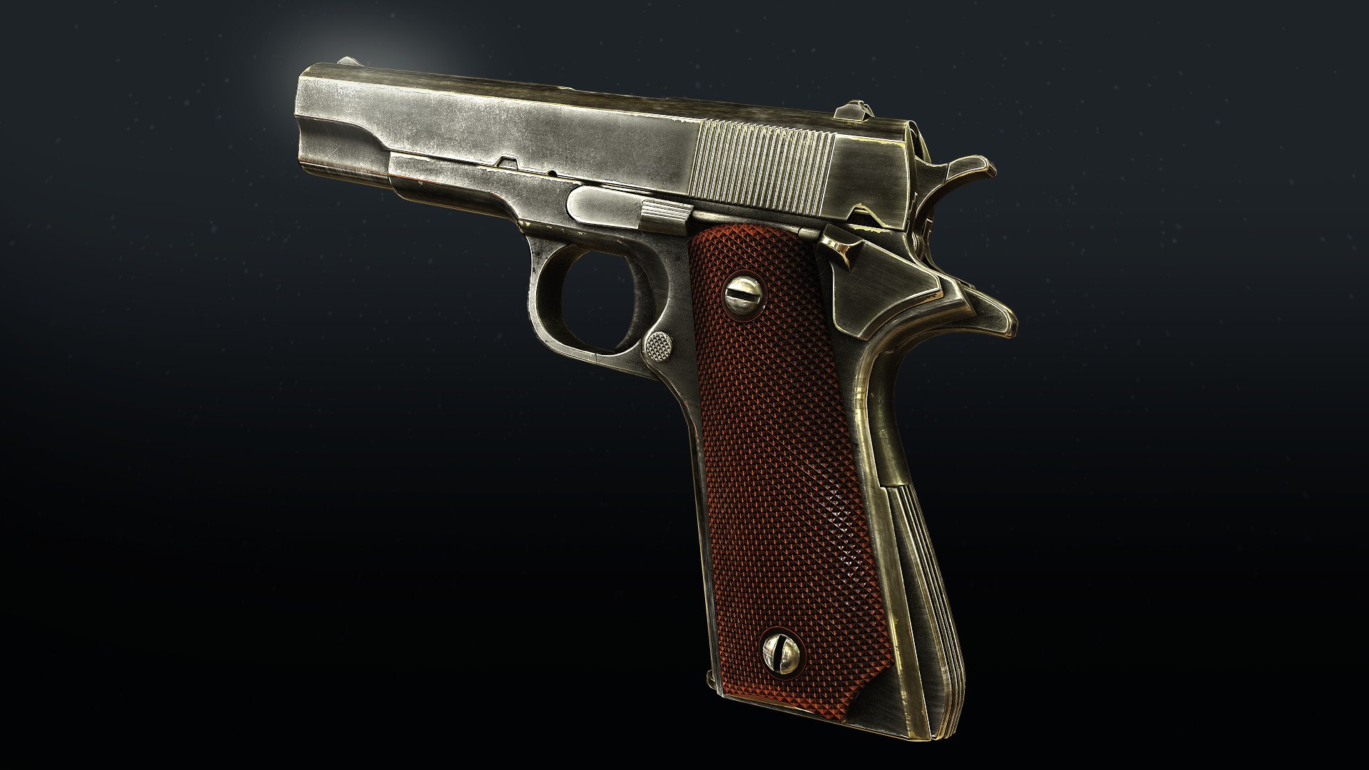 3D Fps M1911 Weapon Bonus - TurboSquid 1302700