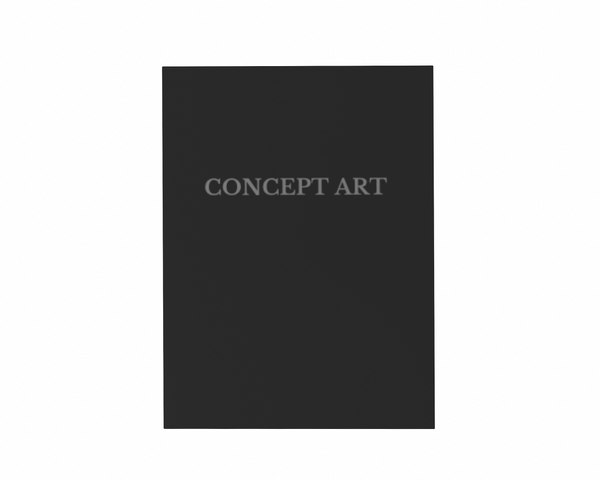 modelo 3d Libro -Arte conceptual - TurboSquid 2129131