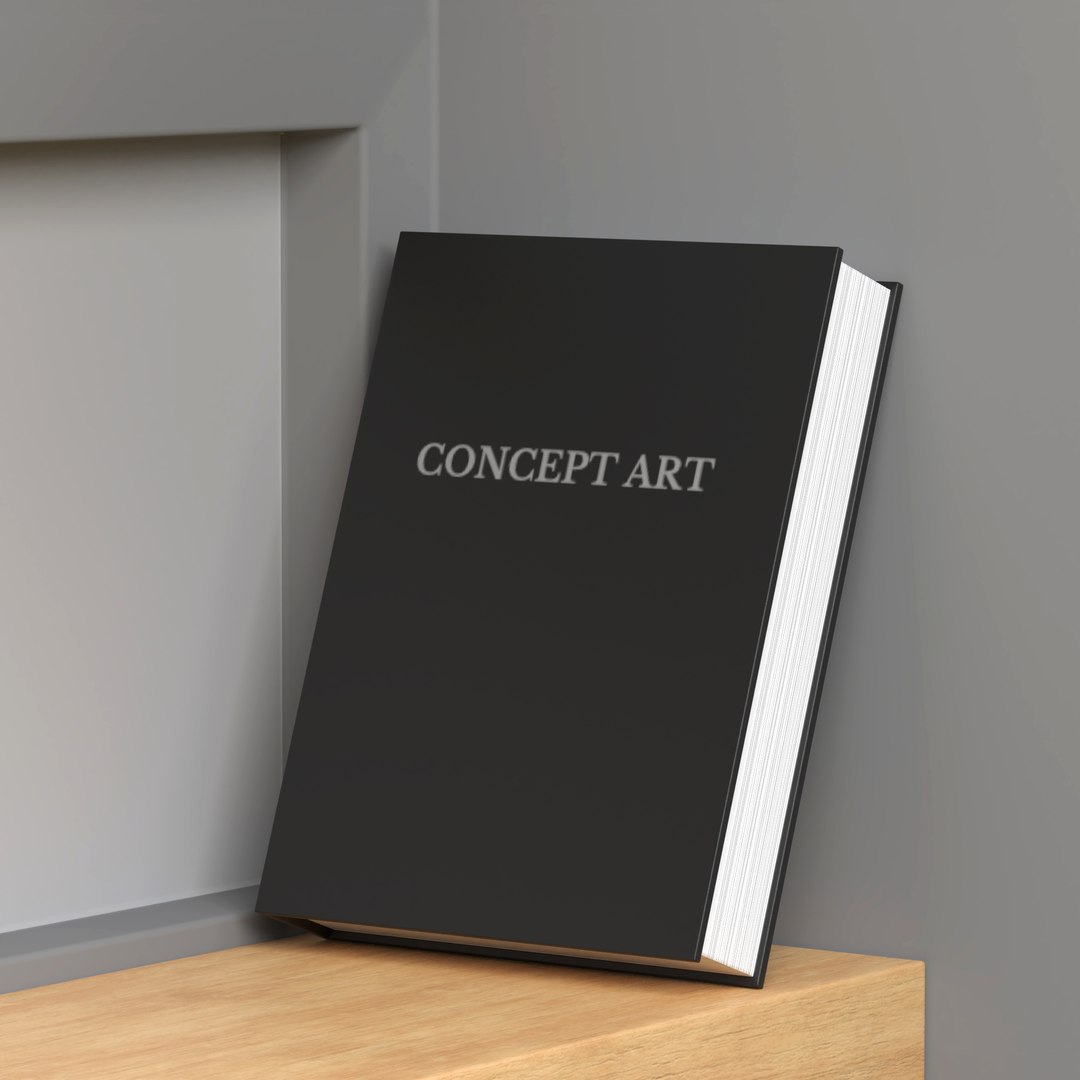 Book -Concept Art 3D Model - TurboSquid 2129131
