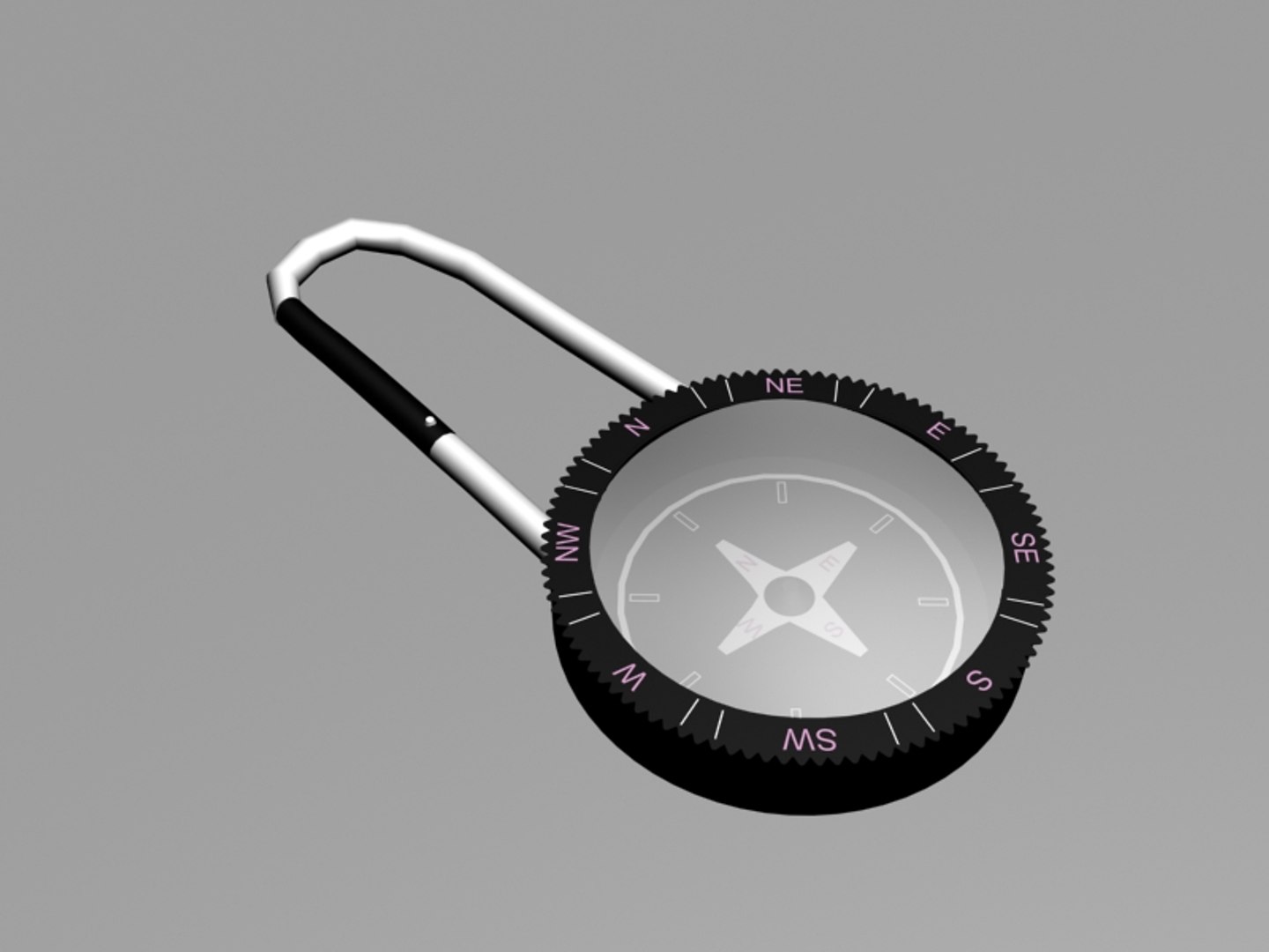 Military Compass 3d Model