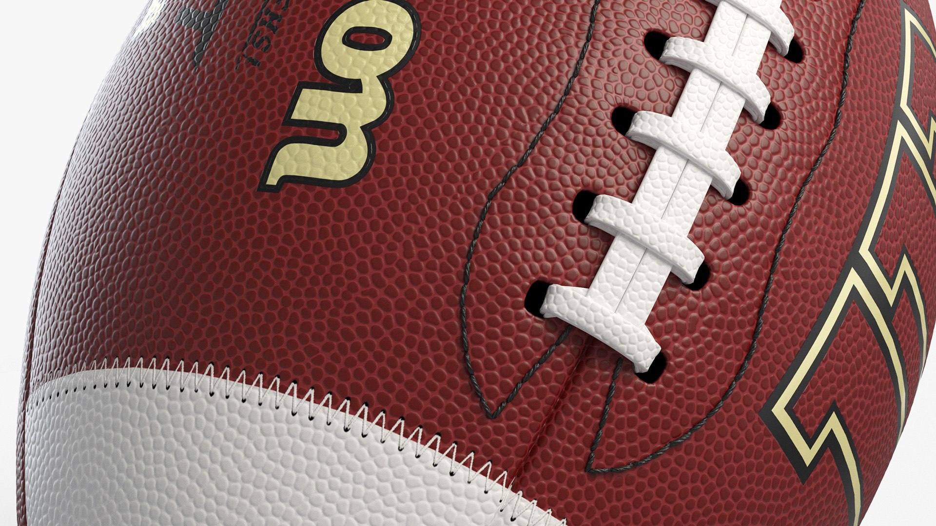 Wilson Dark Game GST Model - TurboSquid 2256799