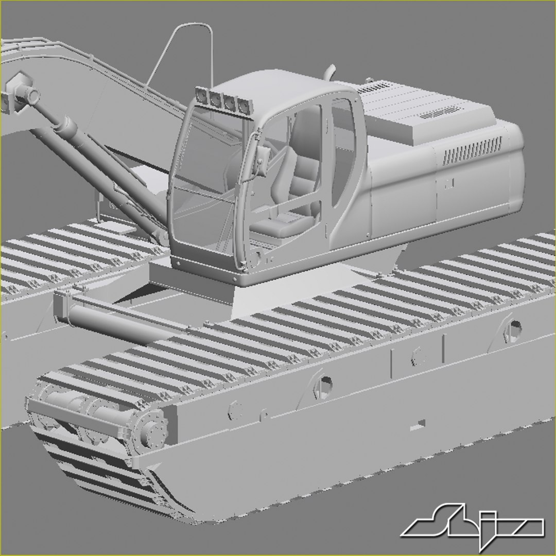 waterking amphibious excavator 1 max