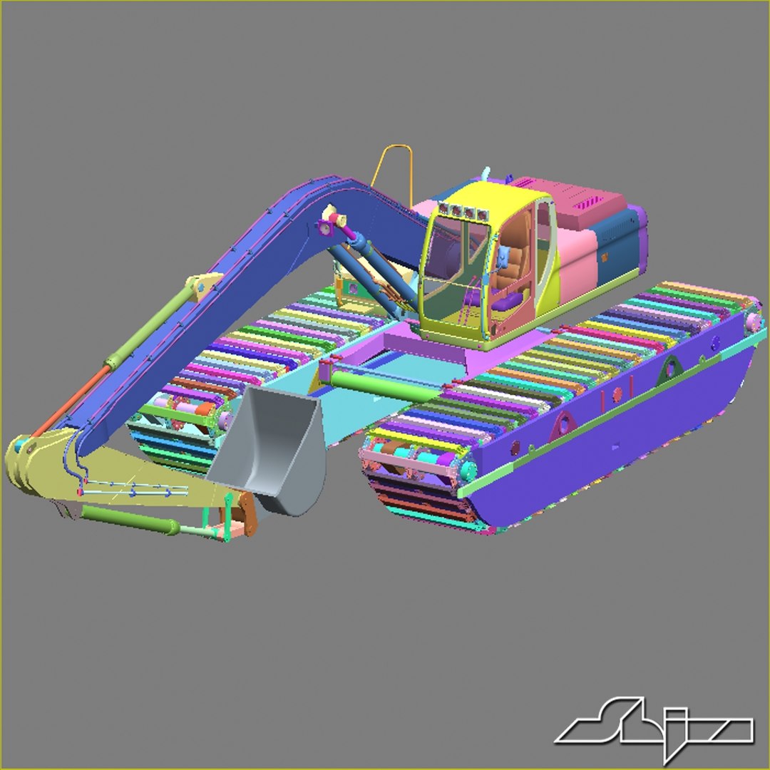 Waterking Amphibious Excavator 1 Max