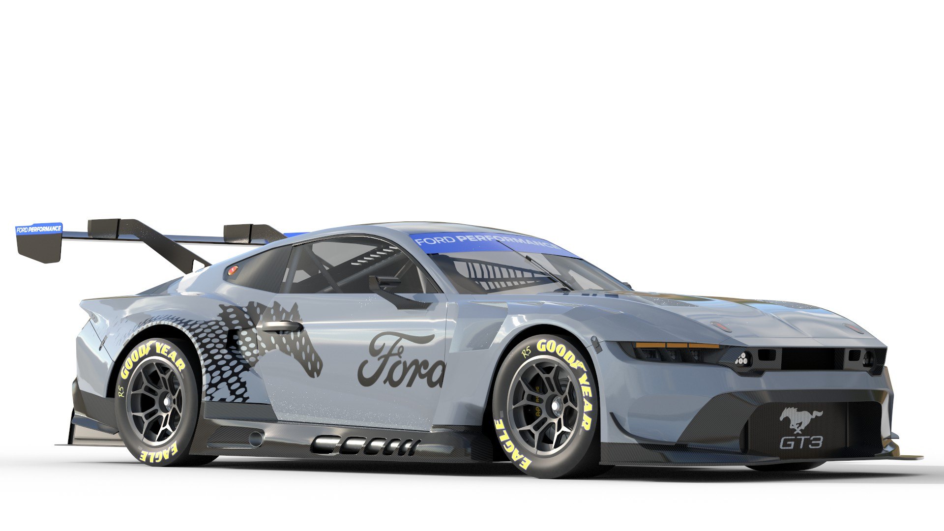 3D Ford Mustang GT3 2024 - TurboSquid 2124848
