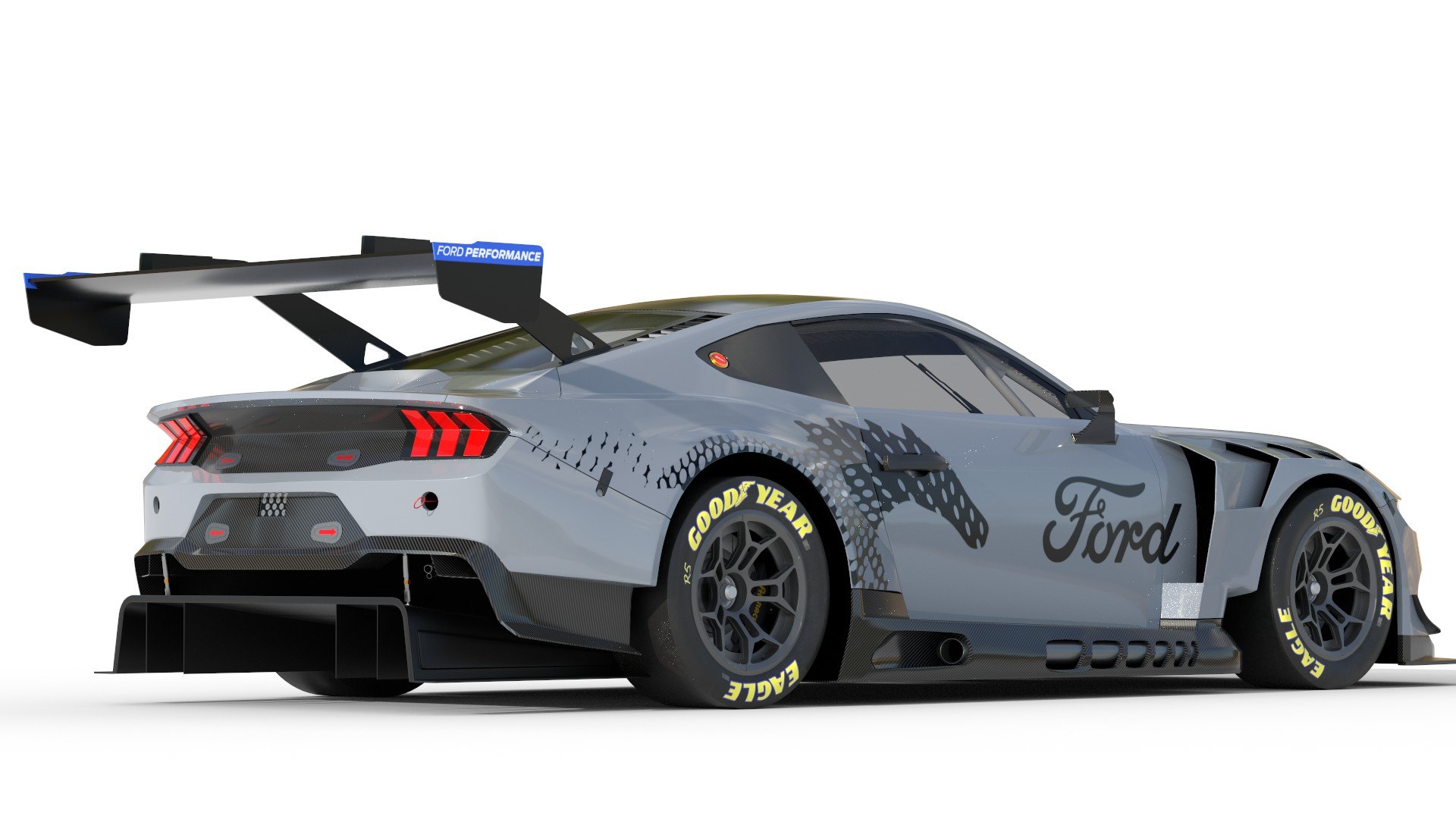 3D Ford Mustang GT3 2024 - TurboSquid 2124848
