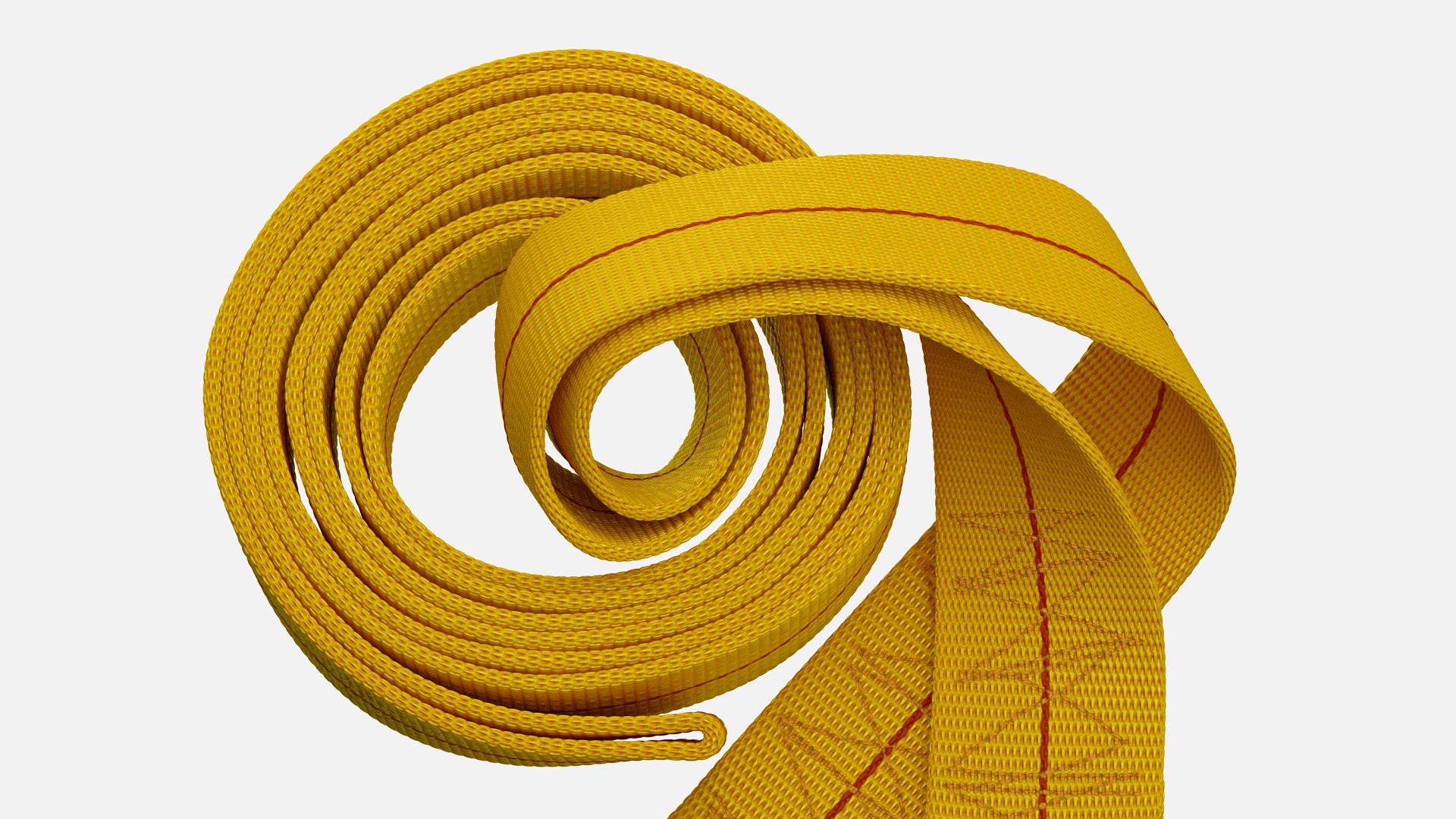 Tow Rope Yellow 3D - TurboSquid 2028919