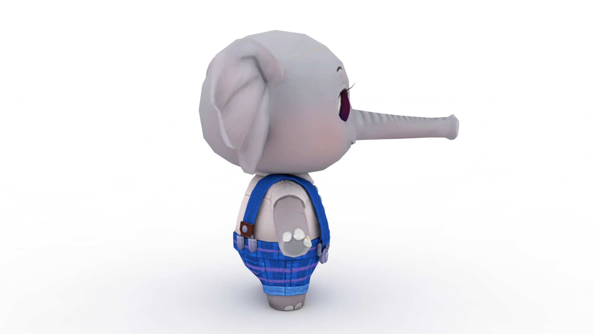 3D Toy Elephant Cartoon - TurboSquid 1892119