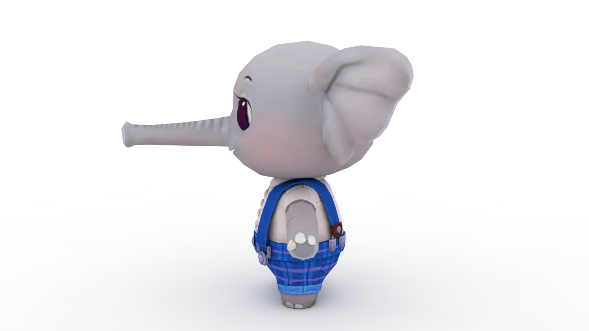 3D Toy Elephant Cartoon - TurboSquid 1892119