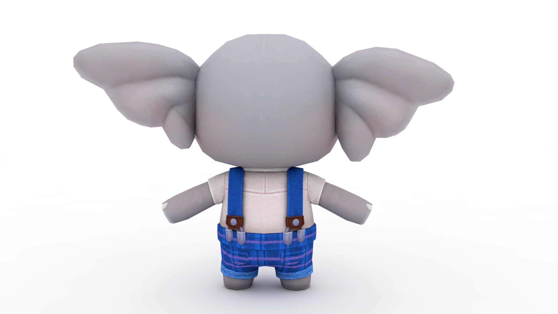 3D Toy Elephant Cartoon - TurboSquid 1892119
