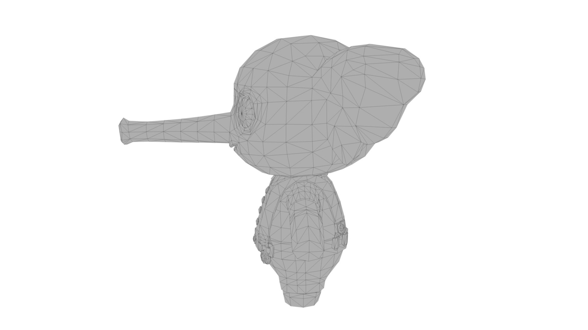 3D Toy Elephant Cartoon - TurboSquid 1892119