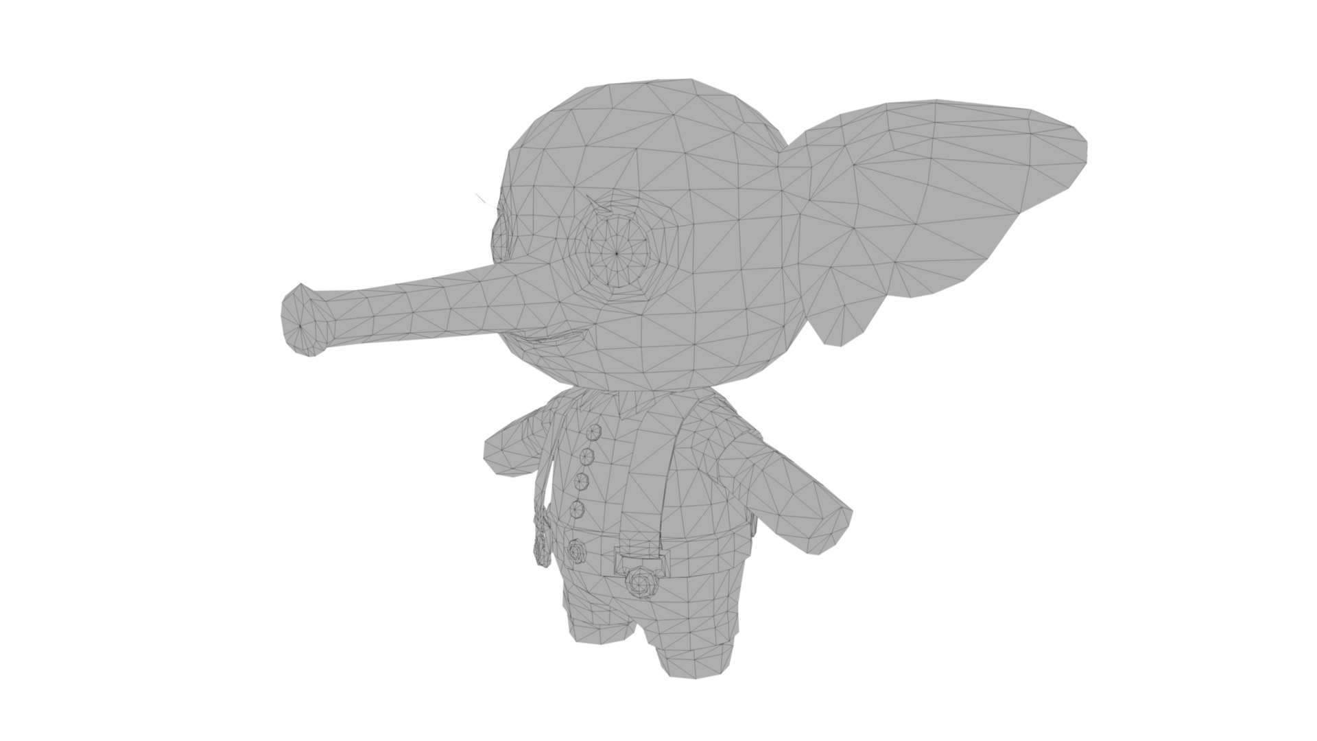 3D Toy Elephant Cartoon - TurboSquid 1892119