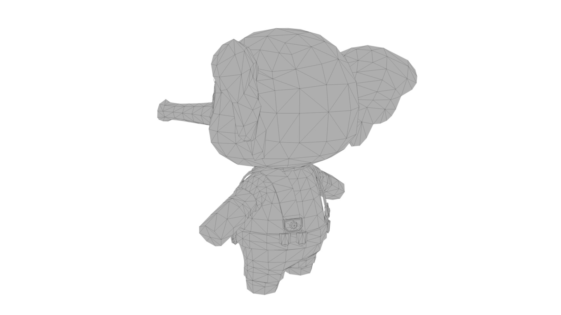 3D Toy Elephant Cartoon - TurboSquid 1892119