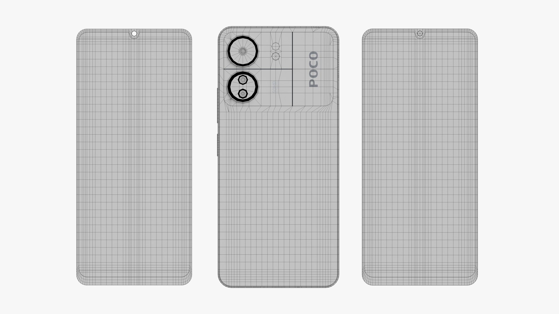 Xiaomi Poco C65 Black 3D Model - TurboSquid 2155365