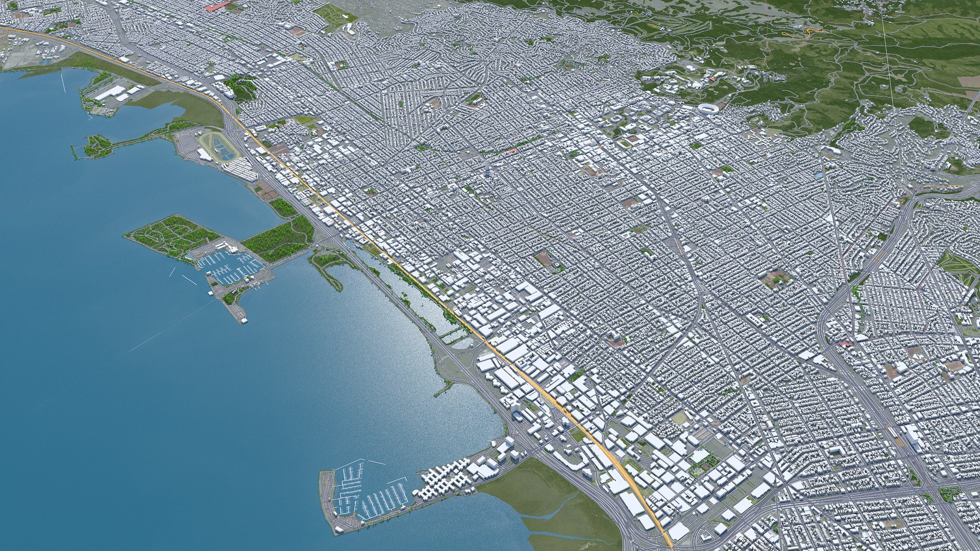 Berkeley California USA Model - TurboSquid 2041973