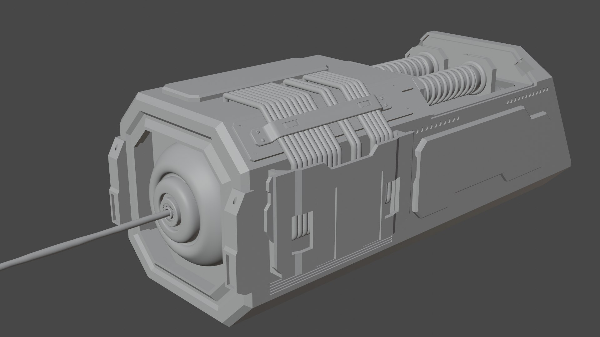 3D Hard Surface Laser Model - TurboSquid 1717758
