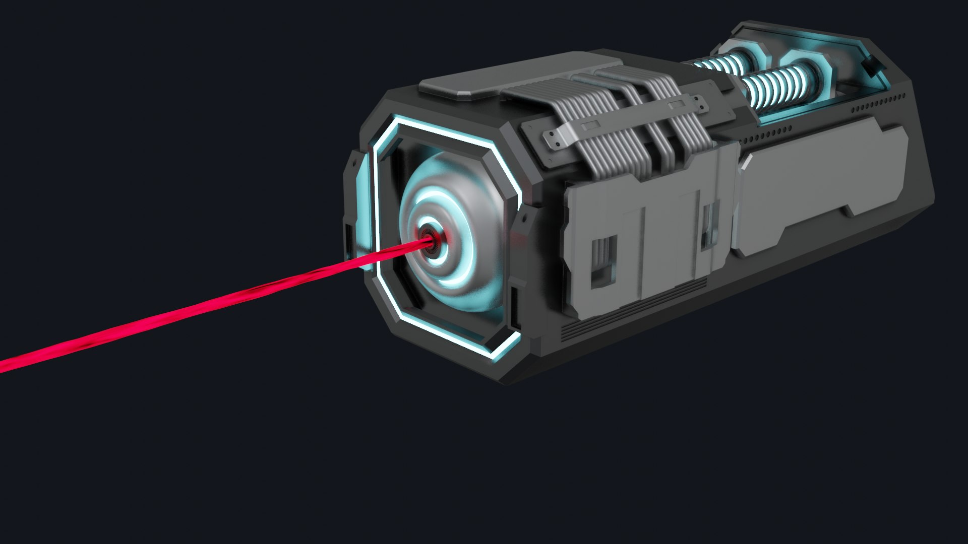 3D Hard Surface Laser Model - TurboSquid 1717758