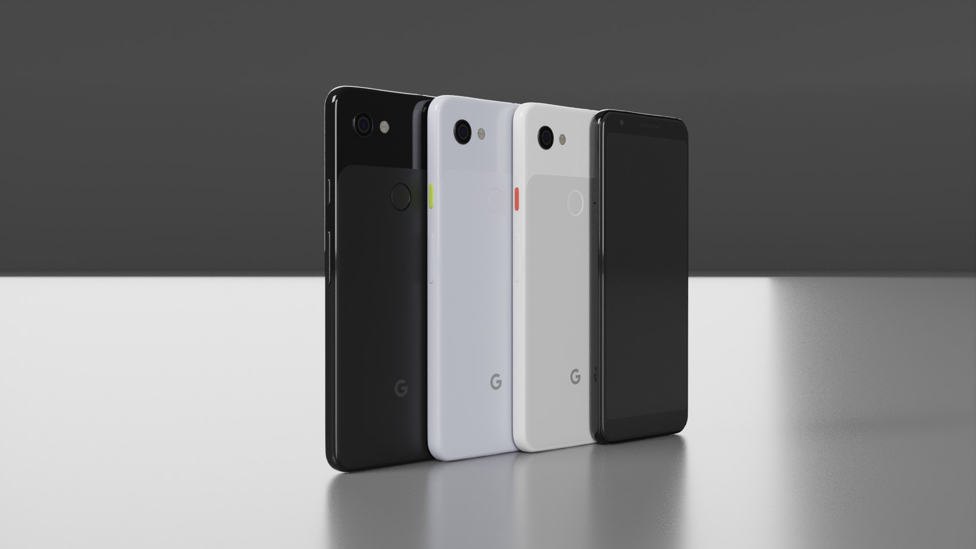 3D Google Pixel 3a All Colors - TurboSquid 2063702