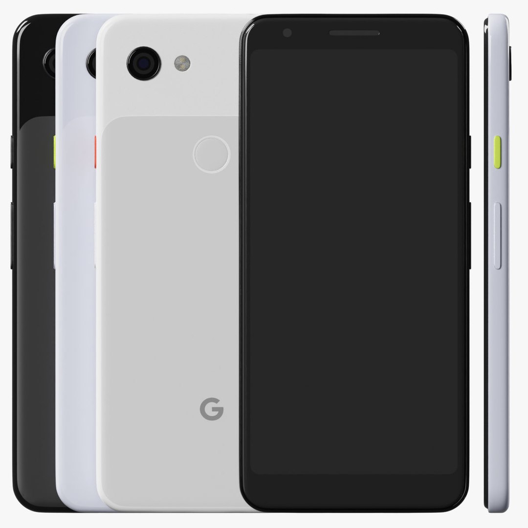 3D Google Pixel 3a All Colors - TurboSquid 2063702