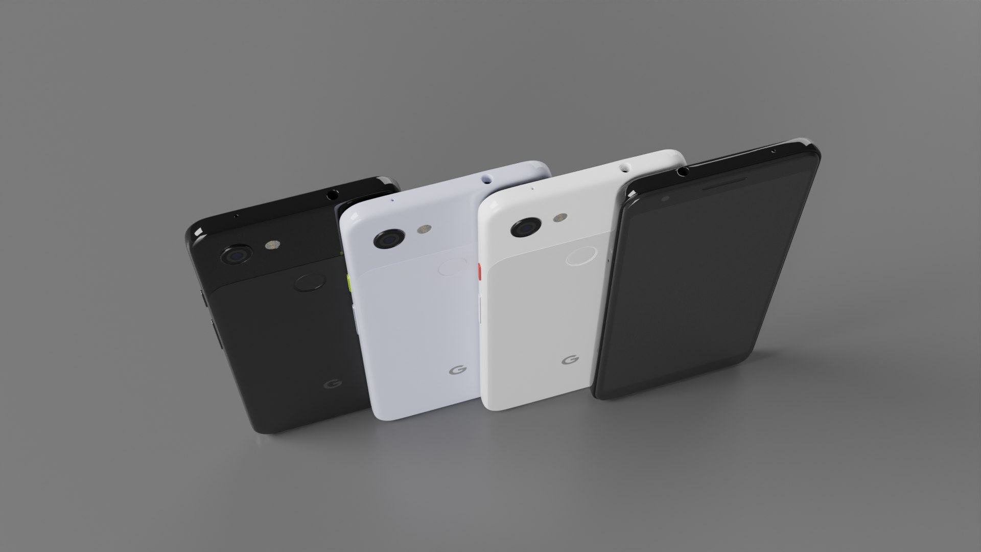 3D Google Pixel 3a All Colors - TurboSquid 2063702