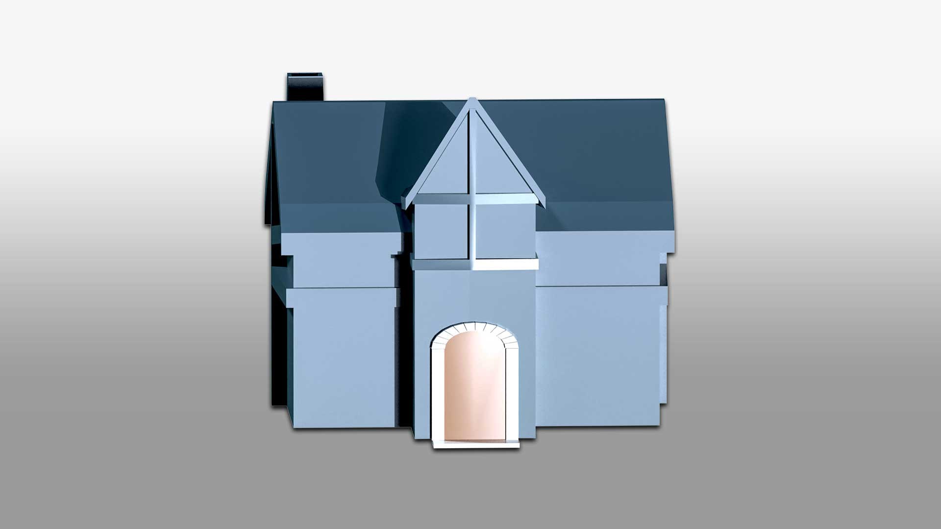 Free Cartoon House 3D Model - Simple House 3D Model Model - TurboSquid ...