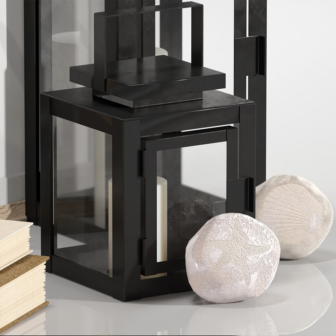 Decorative Set 04 3D Model - TurboSquid 2255544