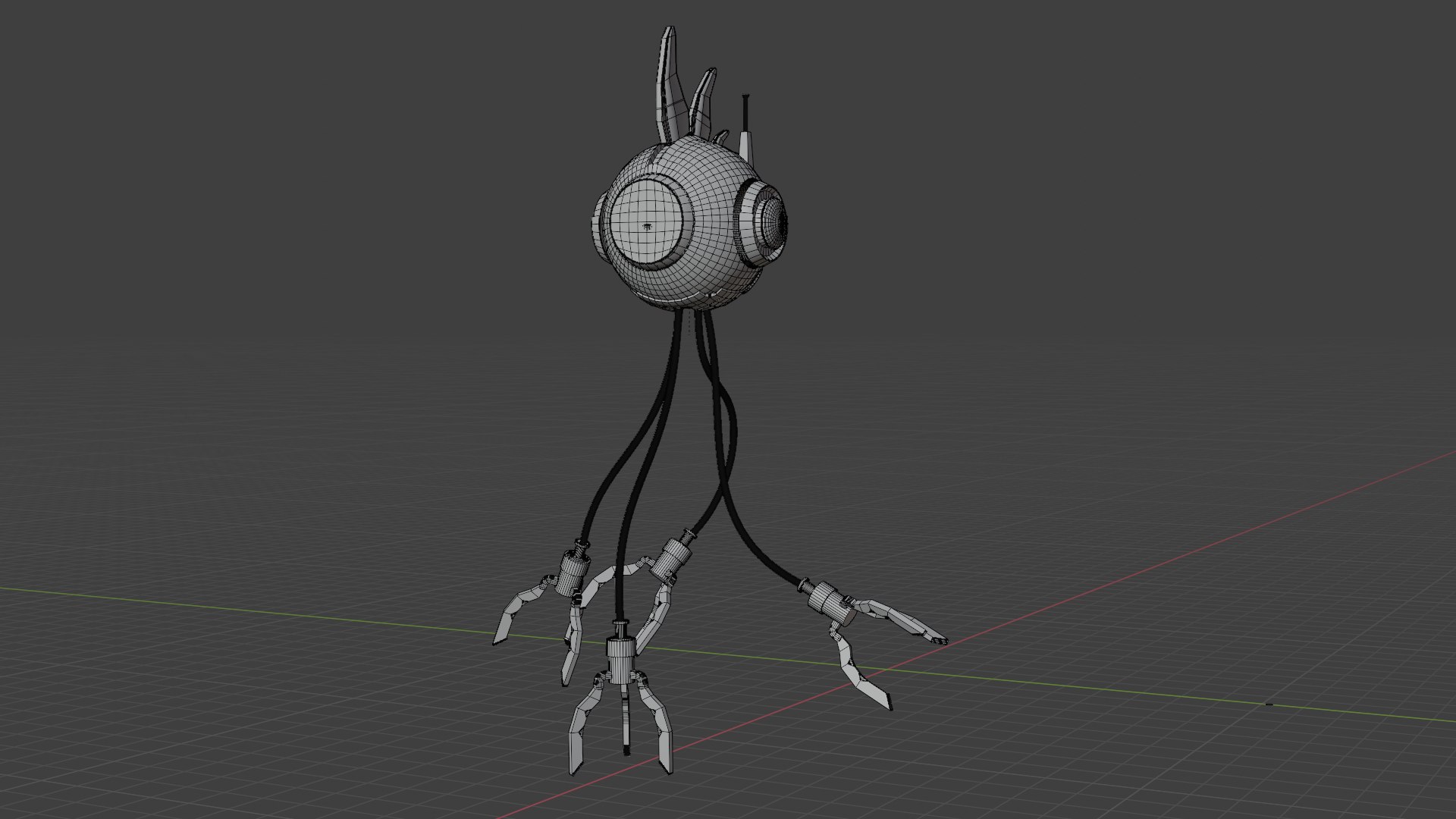 Free Flying Bot 3D - TurboSquid 1867675