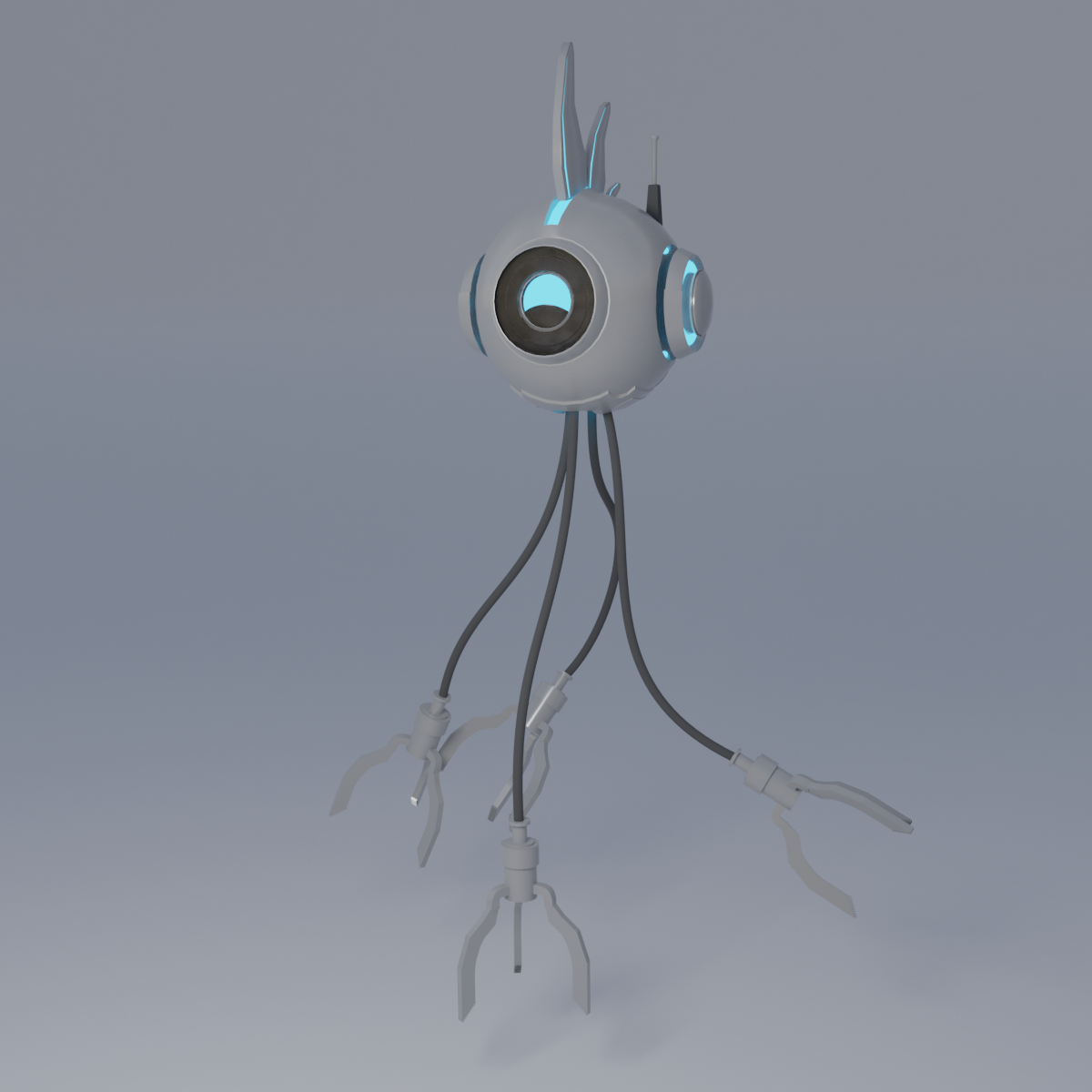 Free Flying bot 3D - TurboSquid 1867675
