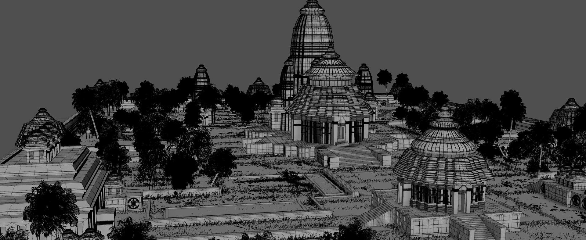 3D Kornak Temple Sun Complex Model - TurboSquid 2323375