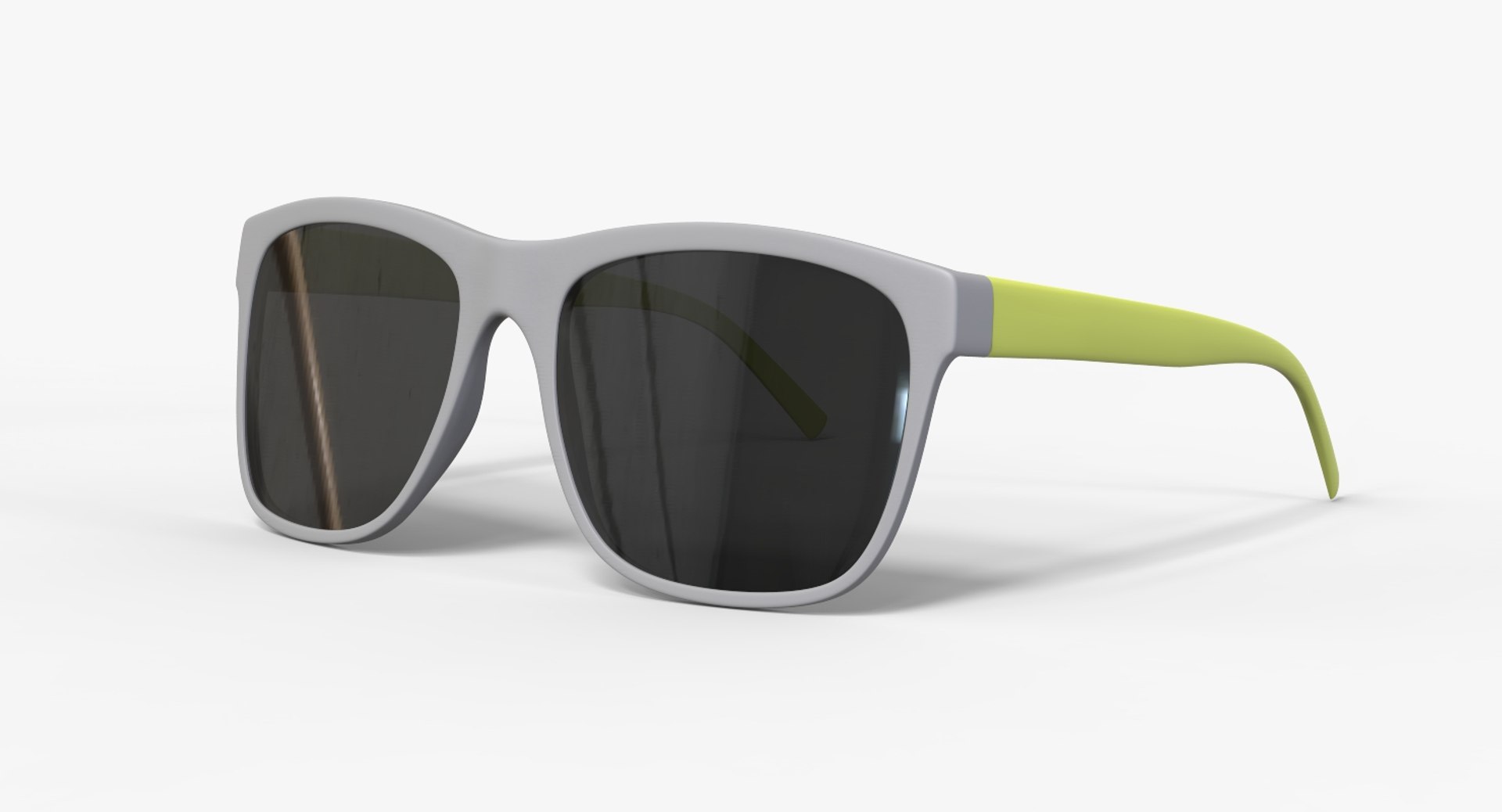 3D yellow sunglasses model - TurboSquid 1285886