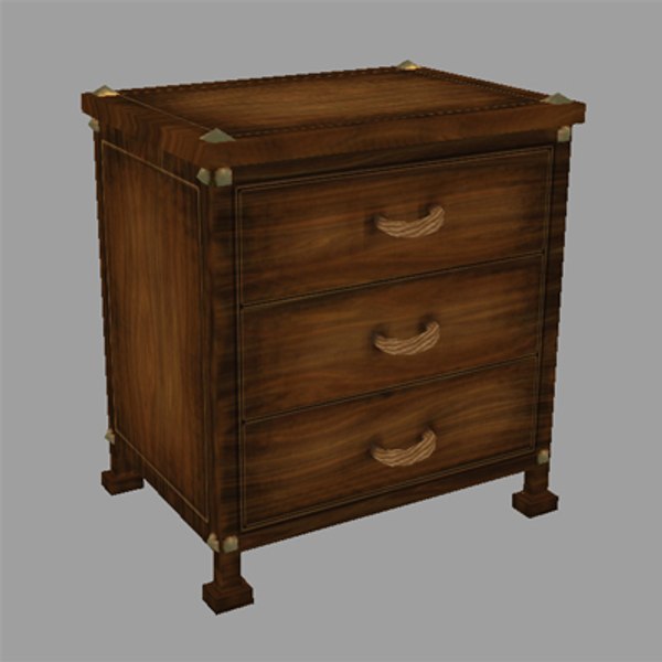 3d dresser model
