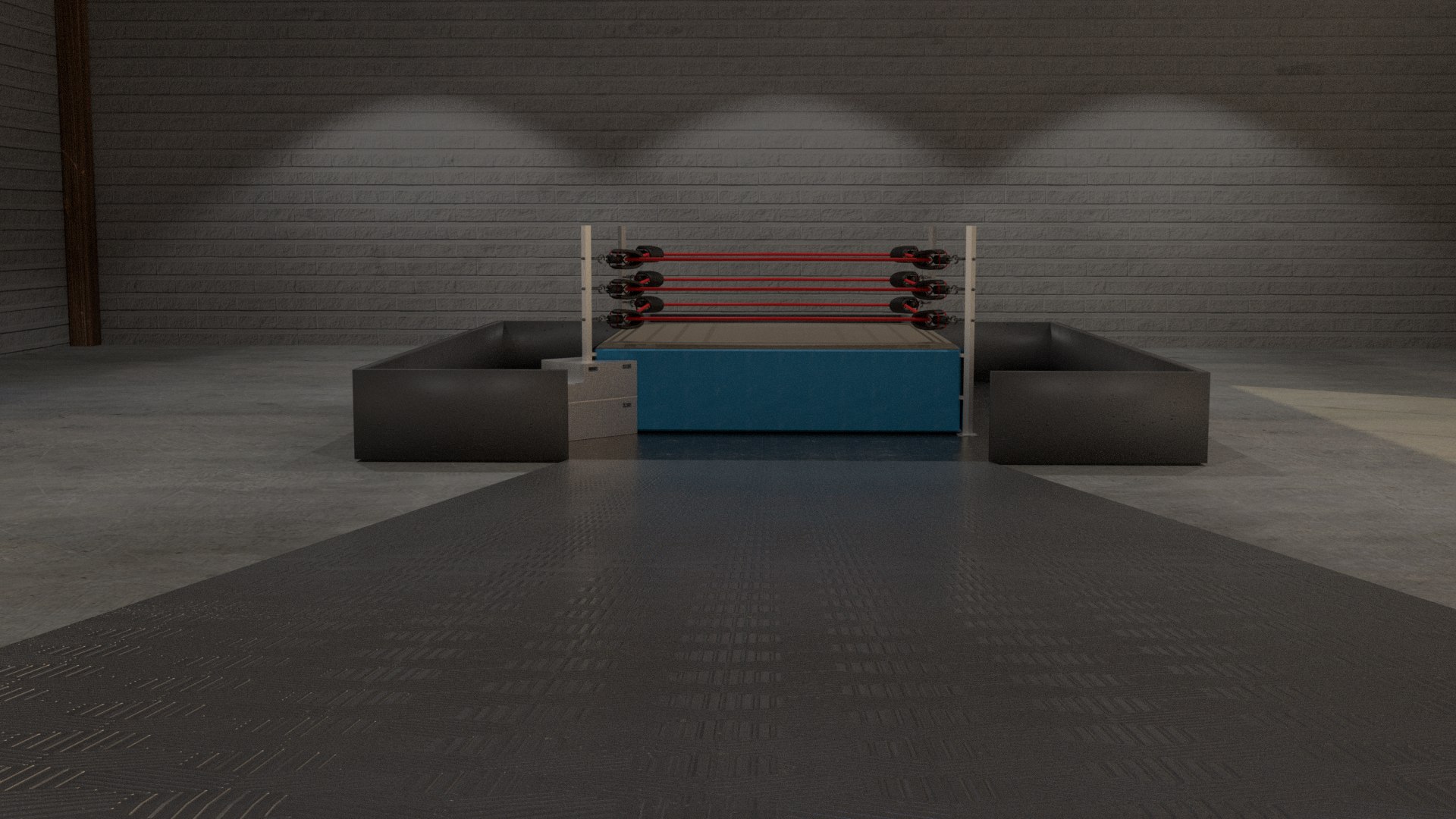 Ring Wrestling 3D Model - TurboSquid 1359231