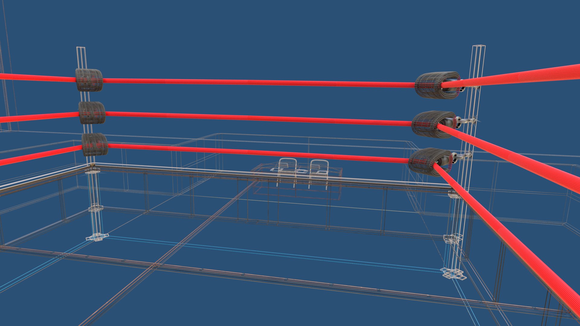 Ring Wrestling 3D Model - TurboSquid 1359231
